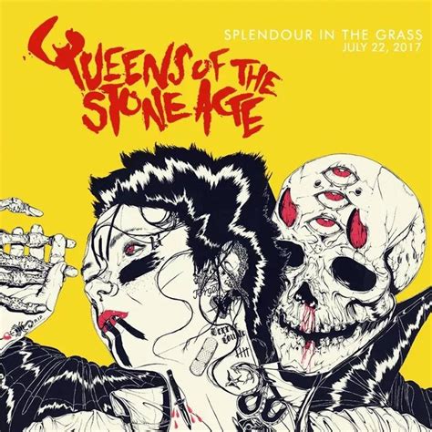 Queens Of The Stone Age Poster Tyler Stout Queens Of The Stone Age