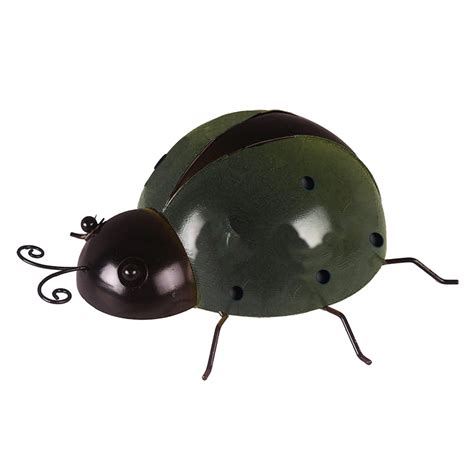 Vikakiooze Home Decor Garden Beetle Art Outdoor Garden Backyard Metal