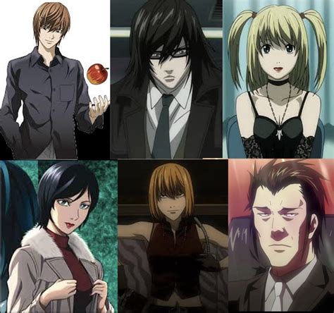 Death Note Characters Daniel M Cartoons My Top 5 Death Note