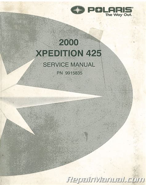 Used 2000 Polaris Xpedition 425 Service Manual