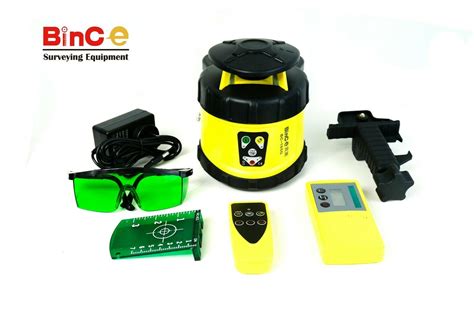 Electronic Leveling Rotating Rotary Laser Level Green Andr C Detecter Tr