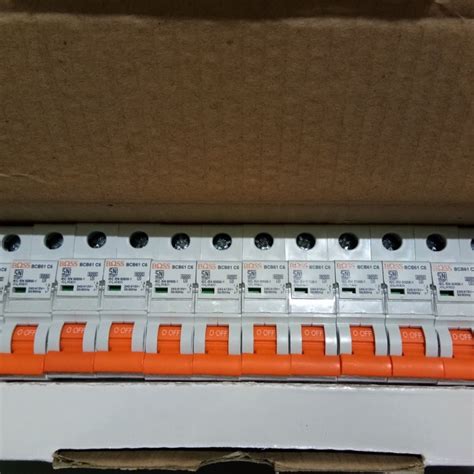 Jual Mcb 1 Phase 6 10 16 20 Amper 6ka Merk Boss Sni Lmk Spln
