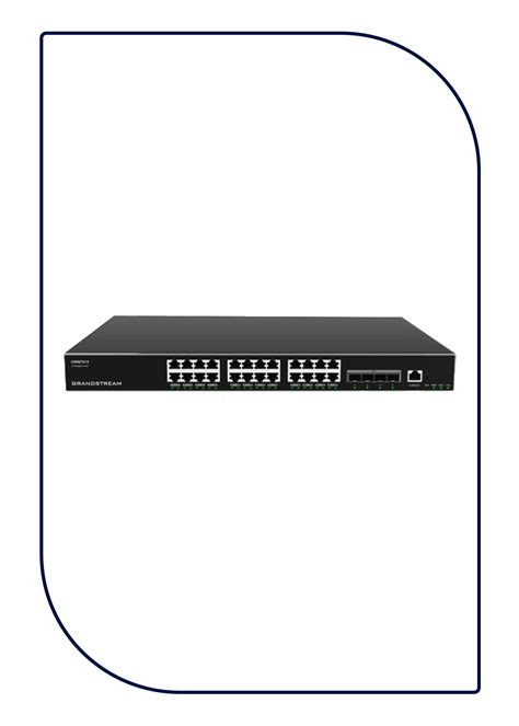 GWN P Port Enterprise Layer PoE Switch Peta Networks