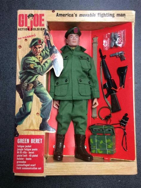 1966 Gi Joe Green Beret In Original Box 1855793374