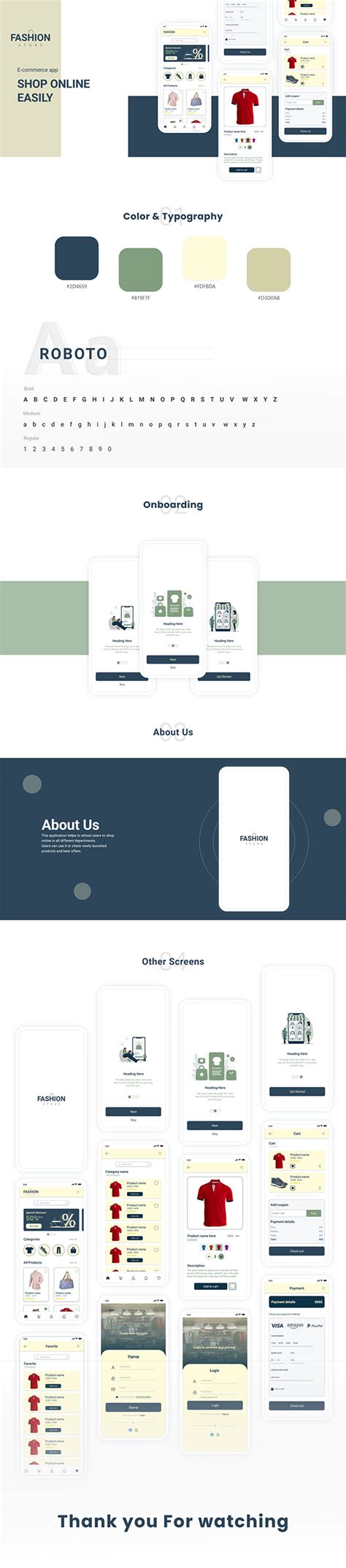 E Commerce App Ui Design On Behance
