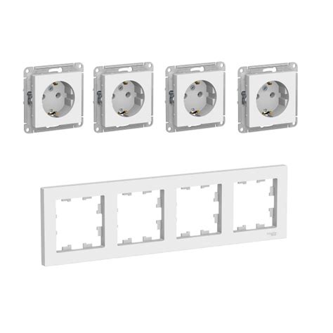 Systeme (Schneider) Electric ATLASDESIGN РОЗЕТКА с заземлением, 16А ...
