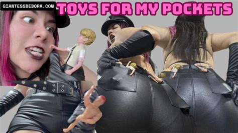 Giantess Play With His Toys In Pockets Giantessdebora Clips4sale
