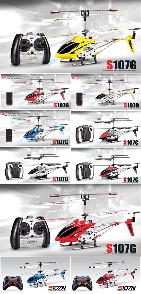 SYMA S107 S107G S107I Helicopter : RC Toys, Parts List
