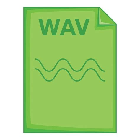 Wav File Icon Cartoon Style 15221165 Vector Art At Vecteezy Wav File Icon Cartoon Style 15221165 Vector Art At Vecteezy