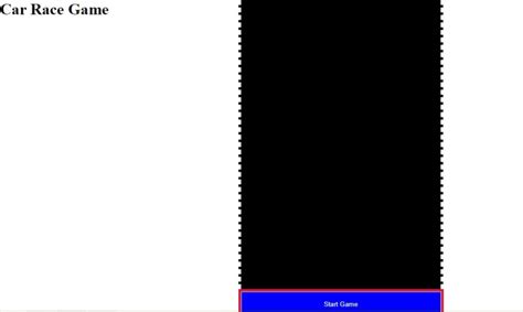 Road Race Game Using Html And Css In Vanillajs With Source Code
