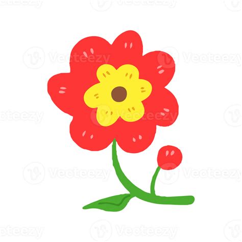 Small Cartoon Flowers Pngs For Free Download