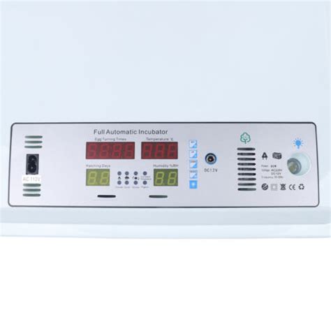 64 Eggs Incubator Digital Automatic Turning Hatcher Chicken Farm