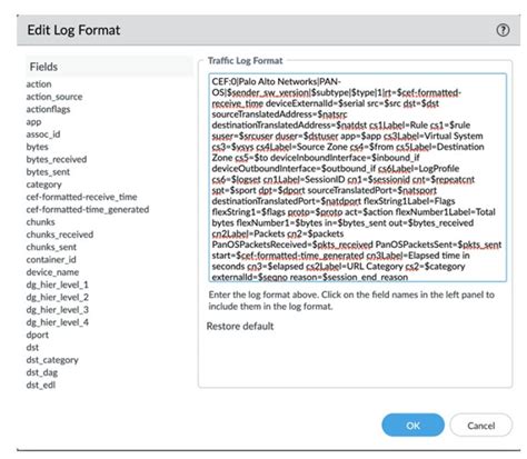Customizable Syslog Cef Outputformat For Fortigat Fortinet Community