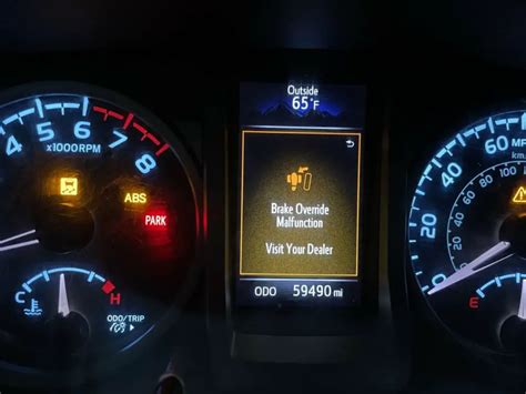 How To Reset Brake Override Malfunction Toyota Tacoma DIYCarExpert
