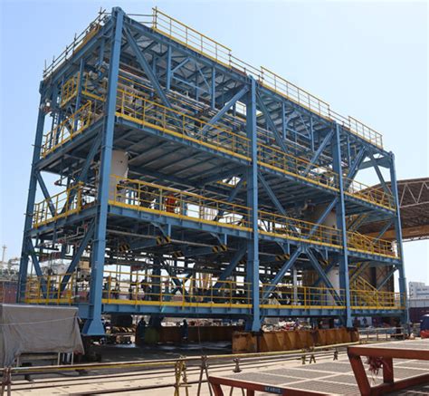 Gas Chemical Complex Gcc Onshore Modules Qfab Qatar Fabrication Company Wll