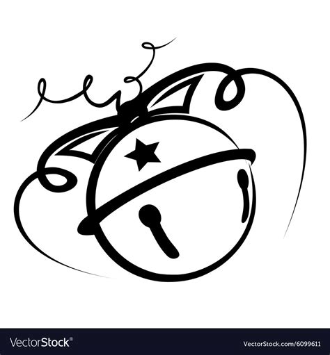 Jingle Bell Royalty Free Vector Image Vectorstock