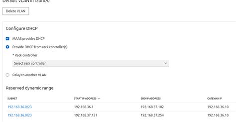 External Dhcp Configuration Users Canonical Maas Discourse