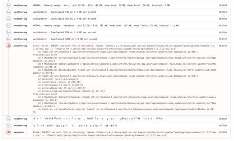 Auto Update Fails With Enoent No Such File Or Directory Rename · Issue 3622 · Electron