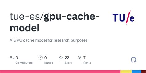 GitHub Tue Es Gpu Cache Model A GPU Cache Model For Research Purposes