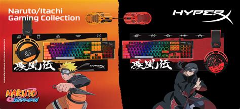 Hyperx Anuncia Edição Limitada De Periféricos Inspirados Em Naruto