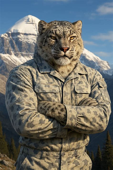 Human Snow Leopard Irbis By Uruzmannaz On Deviantart