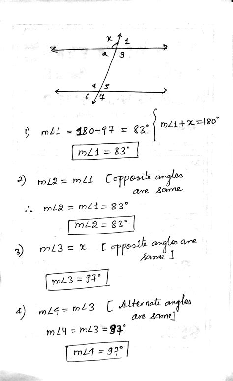 [solved] the figure to the right shows two parallel lines x