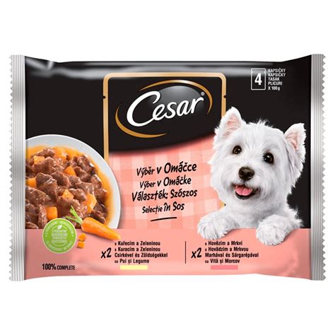 Cesar 4 pack alutasakos válogatás mártásban 52x100g eMAG hu