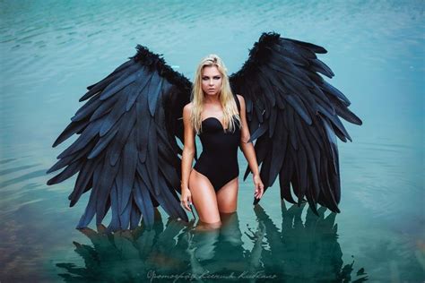 👗 Черные крылья ангела Wg 01 Фотосессия Фотосъемка Крылья