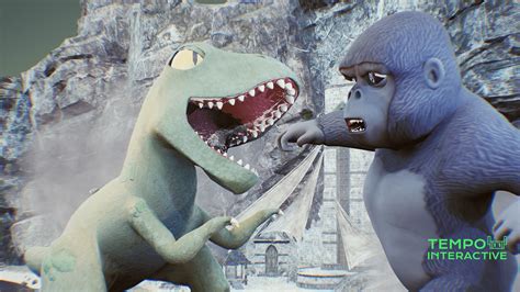 Gorilla Vs T Rex