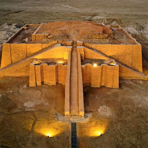 Ziggurat De Ur Iraq El Arqui Mx