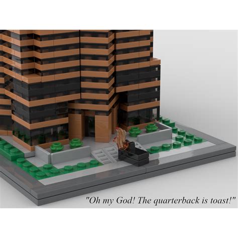 Lego Moc Nakatomi Plaza Die Hard By Rauy Rebrickable Build With Lego