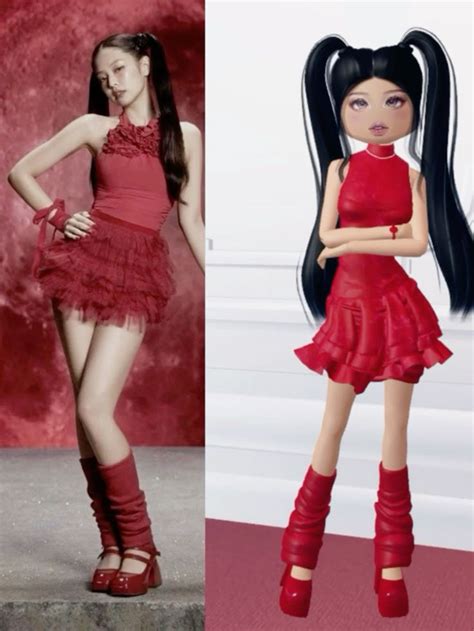 Dress To Impress Kpop Dress Blackpink Dress Dress To Impress