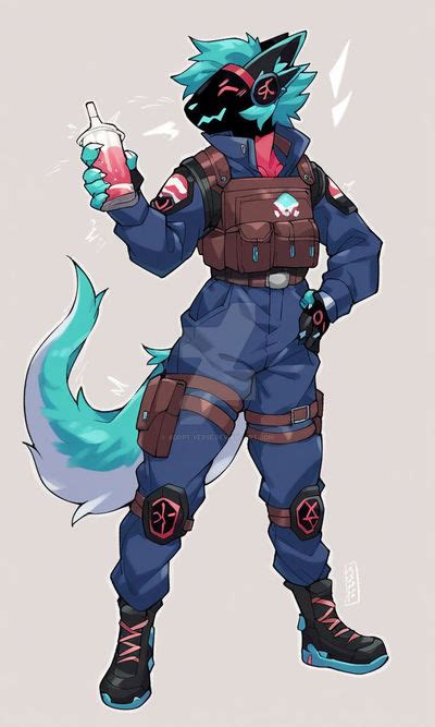 Protogen Character 12 By Adopt Verse On Deviantart