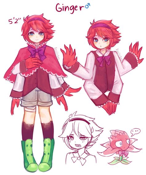 [oc] Ginger V2 0 By Roxiichuu On Deviantart
