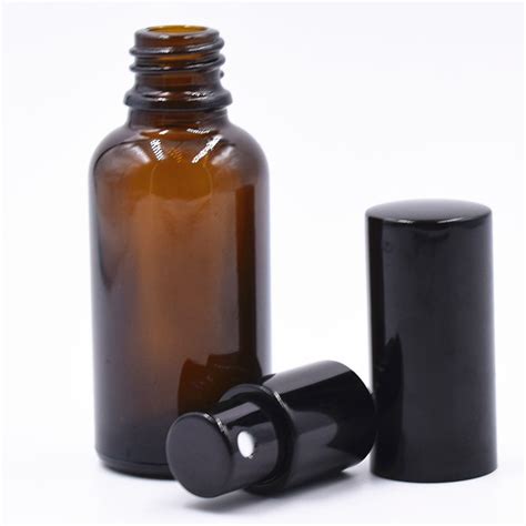 High End 30 Ml Black Frosted Essential Oil Bottle Glass Essential Oil