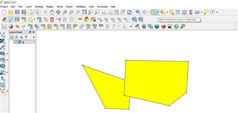 Qgis Merge Selected Features Persistently Grayed Out Geographic