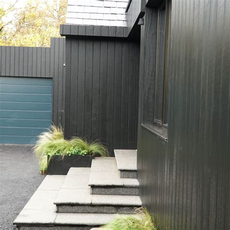Black Cladding Private Residence Leatherhead Accoya Acetylated Wood