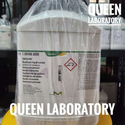 Jual Sodium Hydroxide 500gr Natrium Hidroksida Naoh Merck 106498