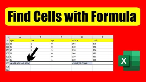 How To Select Cells With Formula In Excel Excel Tutorials Excel