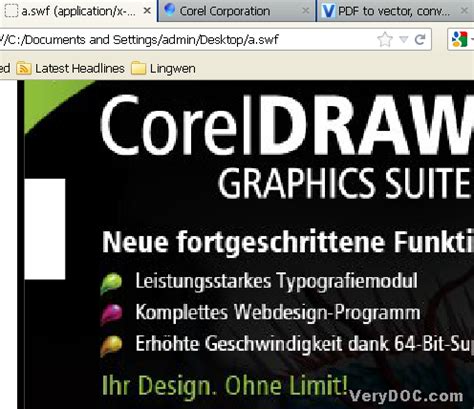 How To Convert German PDF To SWF Accurately In Batches VeryDOC