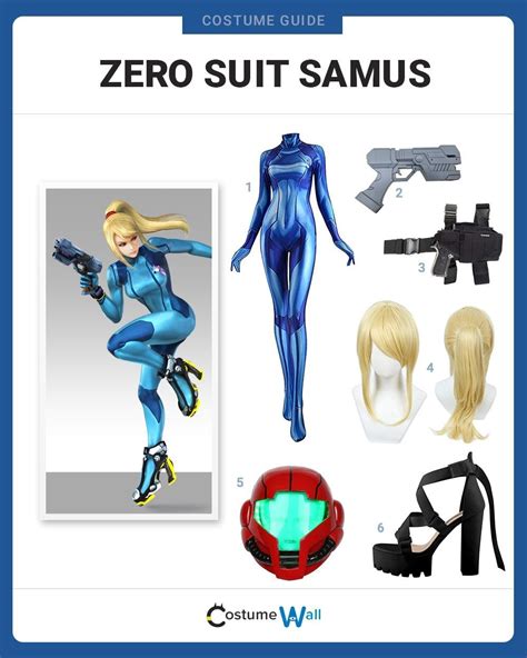 Zero Suit Samus Costume Guide For Cosplay And Halloween Zero Suit Samus Zero Suit Samus