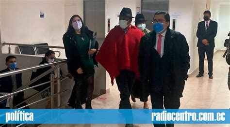 Arranca en Latacunga juzgamiento de Leonidas Iza la Fiscalía lo acusa