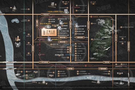 广州广州地铁地产·云筑上品 交通图31 广州安居客