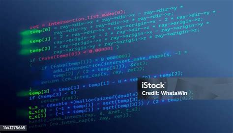 Programming Console With Dark Background Coding Vector Illustration