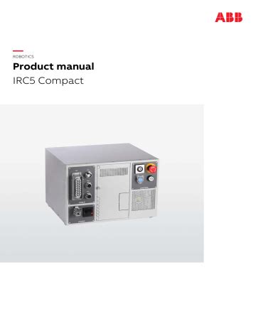 ABB IRC5 Compact Product Manual Manualzz