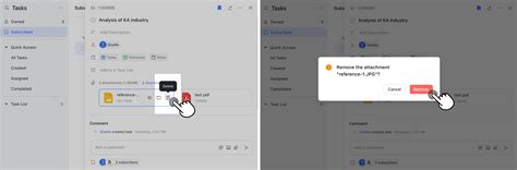 add attachments to a task