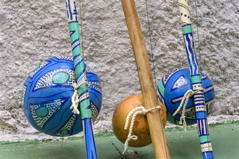 Brazilian Musical Instrument Called Berimbau And Usually Used During
