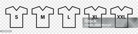 옷의 크기 범위 S M L Xl 및 Xxl 크기의 레이블 또는 템플릿 T 셔츠 스티커 세트의 크기 벡터 그림입니다 0명에 대한