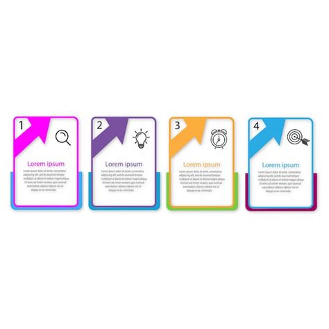 Premium Vector Vector Infographic Label Design Template With Icons