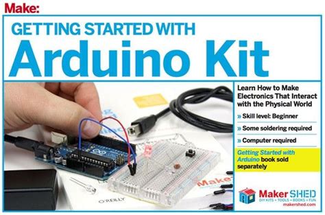 an instruction manual for getting started with arduino kit